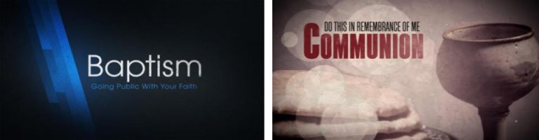 Baptism & Communion • Triangle Community Church